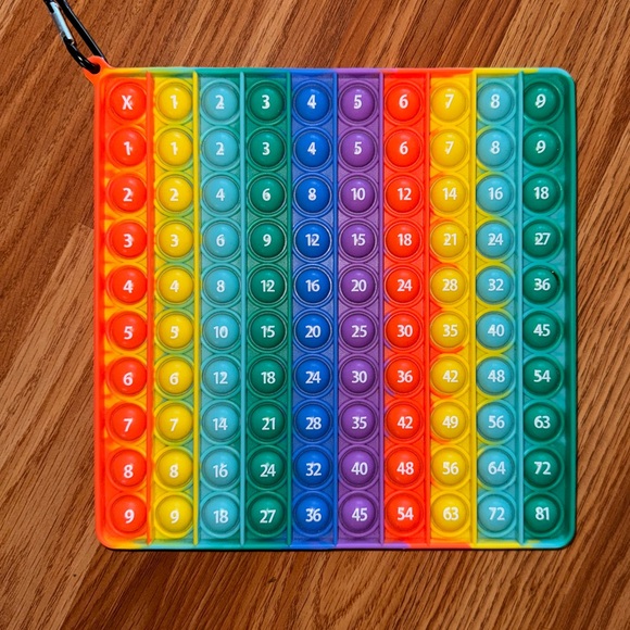 Toys | Giant Pop It Learn Multiplication | Poshmark